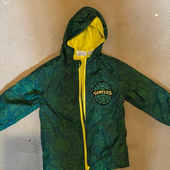 Nickelodeon | Jackets & Coats | Teenage Ninja Turtles Rain Coat | Poshmark